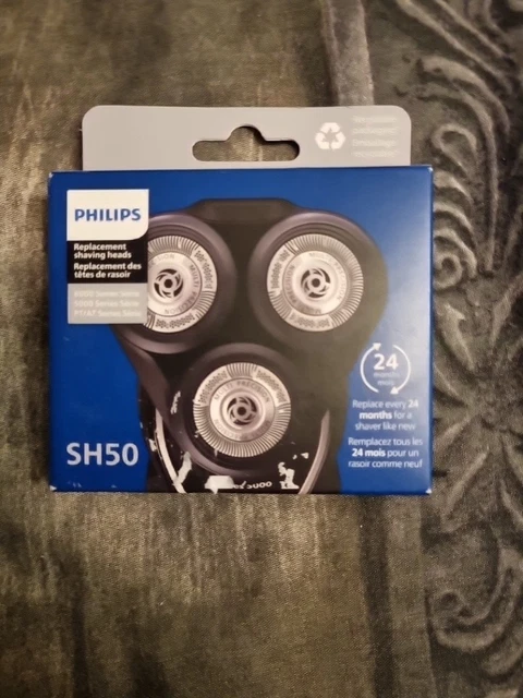 PHILIPS GENUINE SH50/50 S5000, 6000 Series replacement 3 x Rotary ...