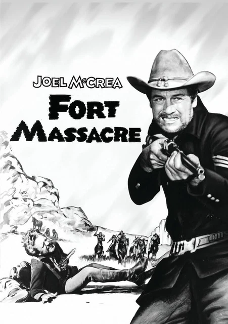 FORT MASSACRE (DVD) Susan Cabot Forrest Tucker George Neise (US IMPORT ...