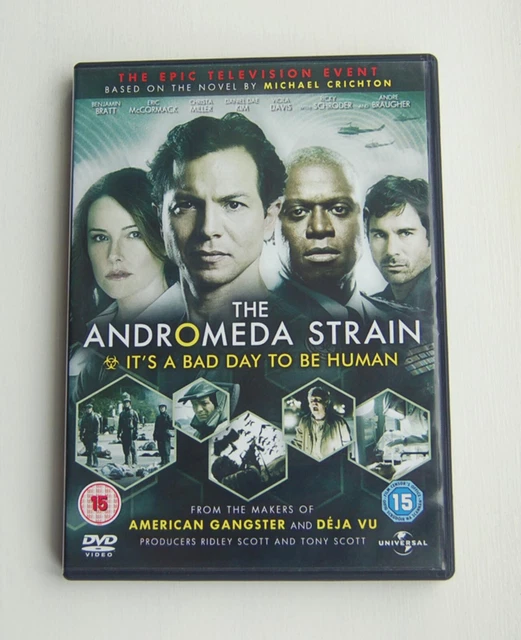 THE ANDROMEDA STRAIN - Mini-Series - Region 2 DVD Benjamin Bratt, Eric ...