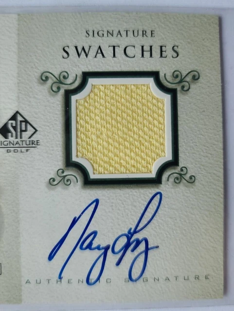 2004 NANCY LOPEZ Signature SWATCHES/AUTO 08/25 $49.98 - PicClick CA