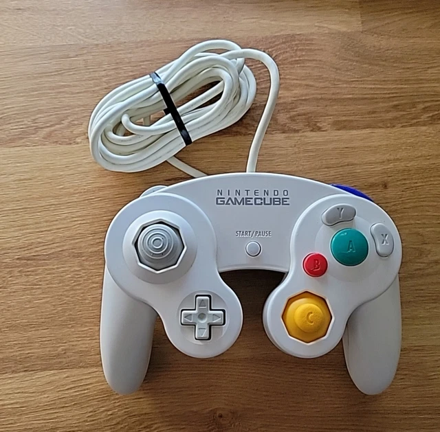 OFFICIAL OEM NINTENDO GameCube Controller White DOL-003 Tight Joystick ...