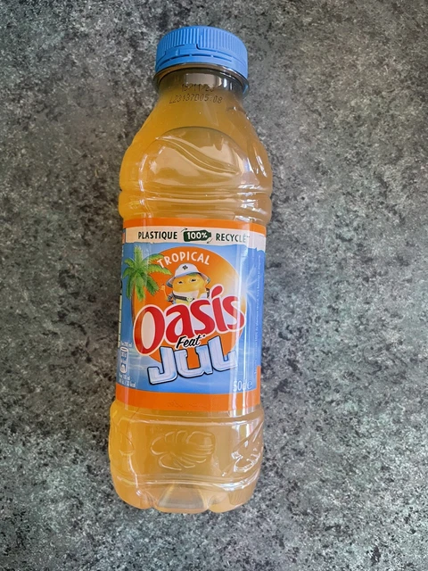 BOUTEILLE 50CL COLLECTOR Édition Limitée Oasis Tropical Feat’ Jul EUR ...