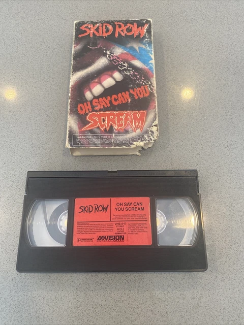 Skid Row Oh Say Can You Scream Vhs Sl24 Eur 5,26 - Picclick Fr