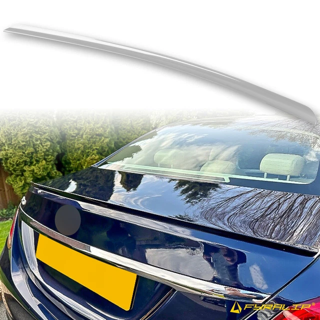 FYRALIP Y22 PAINTED 775 Silver Boot Lip Spoiler For Mercedes-Benz W205 ...