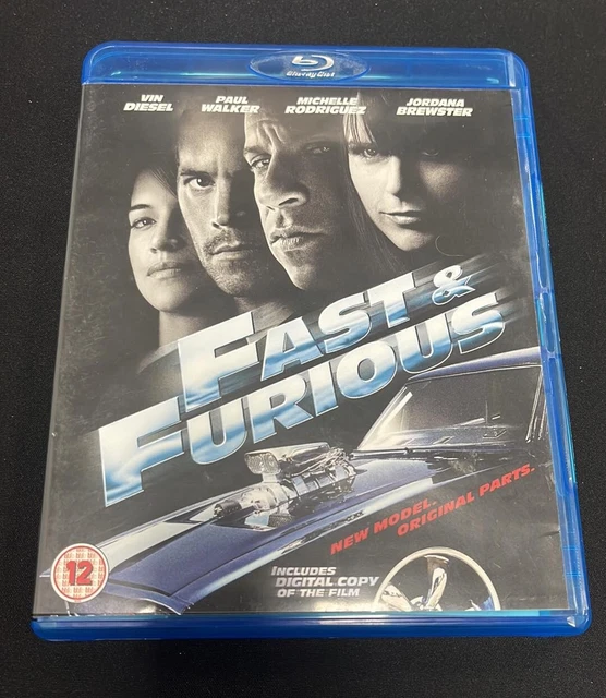 FAST & FURIOUS blu-ray (includes digital copy) £10.99 - PicClick UK
