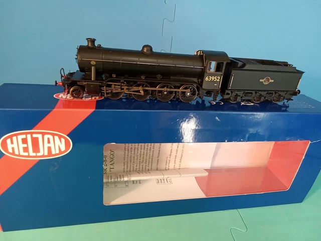 HELJAN OO GAUGE Steam Loco Item 6603913 BR O2 Tango (Black) No 63952 ...