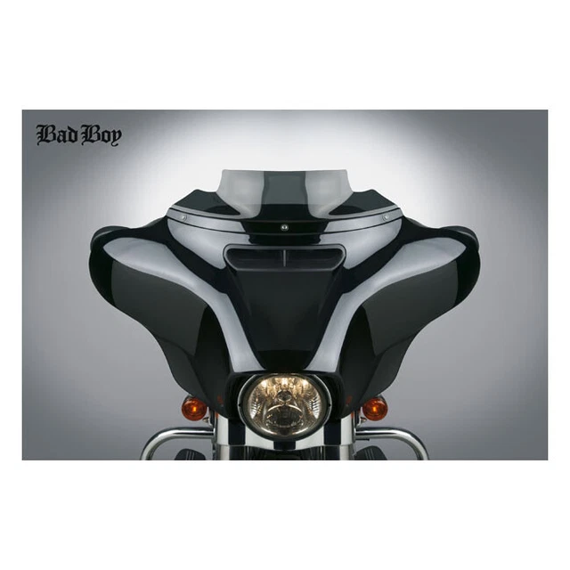 NATIONAL CYCLES PARE-BRISE Bad-Boy 4 " Fumee, pour Harley-Davidson FLHT ...