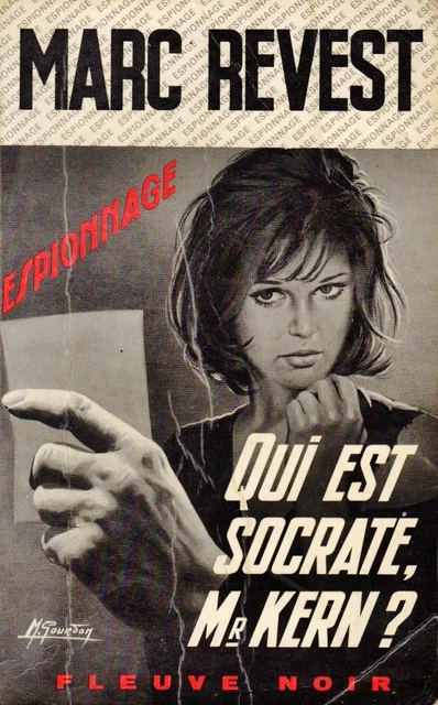 QUI EST SOCRATE Mr KERN / Fleuve Noir - Espionnage / Marc REVEST ...