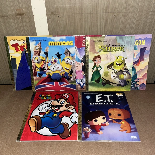 LITTLE GOLDEN BOOK Lot Of 7- the Extra-Terrestrial (Funko Pop) Super ...