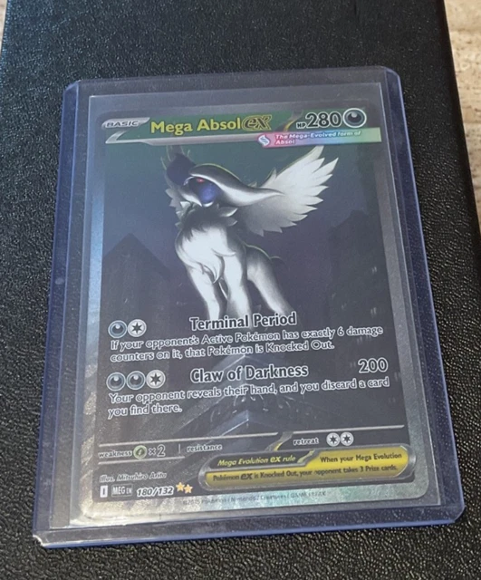 POKÉMON TCG MEGA Absol Ex 180/132 Mega Evolution Secret Rare MINT £64.64 - PicClick UK