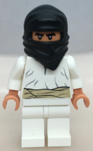 LEGO® MINIFIGURE INDIANA Jones Cairo Thug from Set 7195 Ambush in Cairo ...