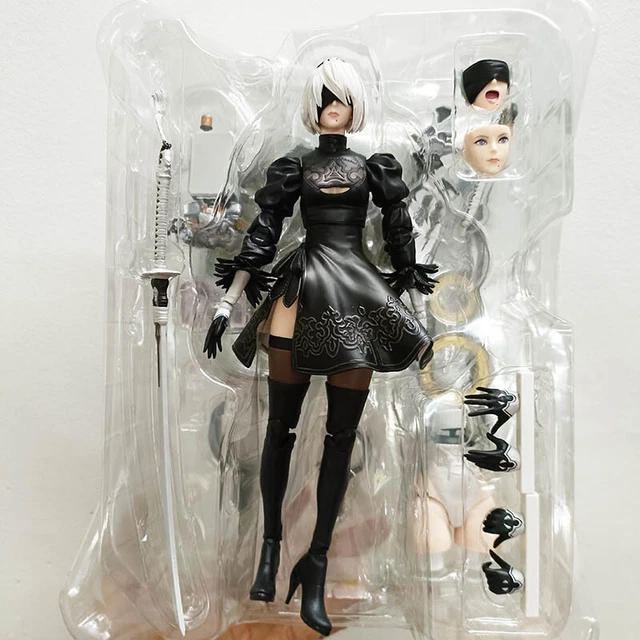 PLAY ARTS KAI NieR Automata YoRHa No.2 Type B 2B Deluxe Figure Square ...