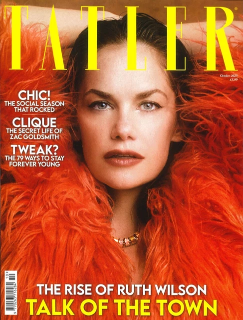 TATLER REVUE RUTH Wilson, Zac Orfèvre, Duchesse Decadent, Mode, Oct ...