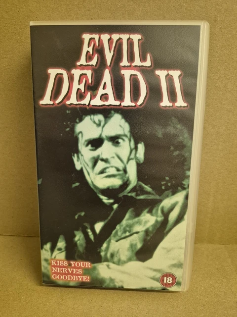 EVIL DEAD II Evil Dead 2 VHS Video. 4Front Video Sam Raimi Bruce ...