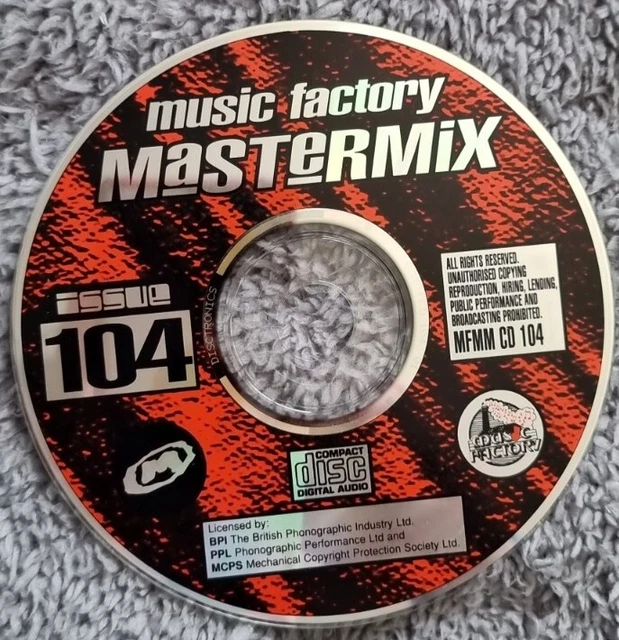 MUSIC FACTORY MASTERMIX 104 - Divers **ALBUM CD** DJ EUR 3,48 - PicClick FR