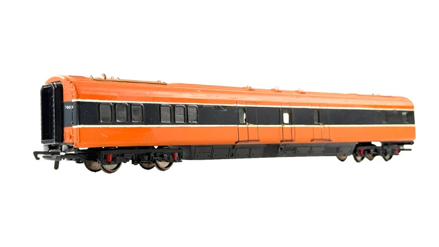 SILVER FOX/BILL BEDFORD Oo Gauge - Cie Irish Rail Mk3 Egv Coach 7603 ...