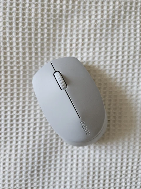 RAPOO M100 MULTI-MODE Wireless Mouse Silent Optical Grey Bluetooth 2.4 ...