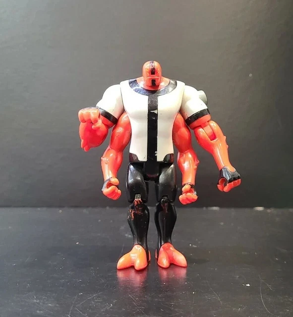 BEN 10 ACTION Figure 4" Alien Force Four Arms Bandai Cartoon Network ...