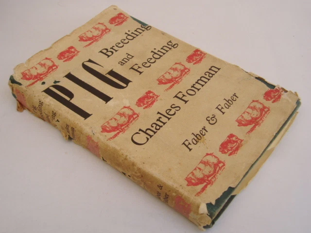 PIG BREEDING AND Feeding - Charles Forman 1937 $25.00 - PicClick AU