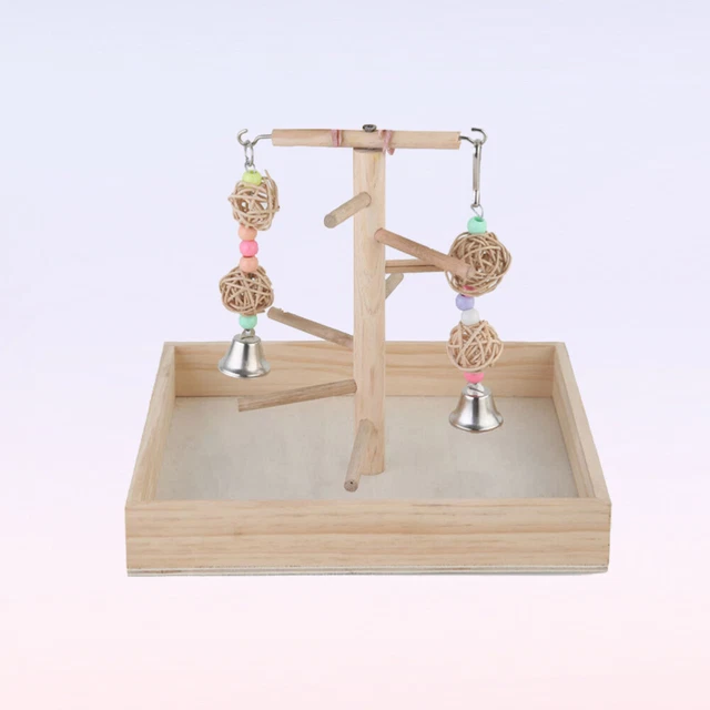 SUPPORT DEBOUT POUR Oiseaux Perche Perroquet En Bois Jeu Ara Aptitude ...