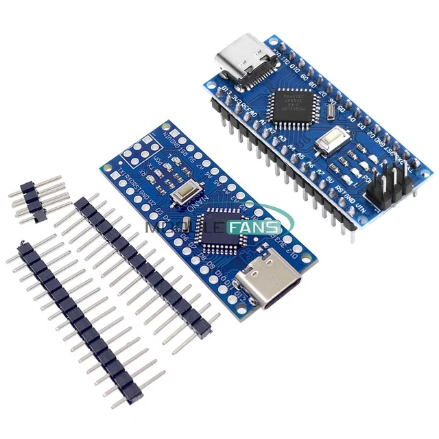 ATMEGA328P CH340 TYPE-C NANO V3.0 Module 5V 16M Development Board for ...