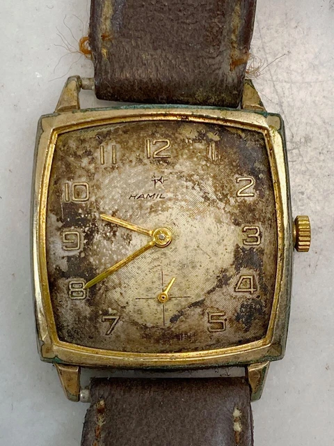 VINTAGE HAMILTON GARY Style Men’s Watch. 10K RGP Gold 17 Jewels 686 Cal ...