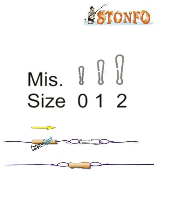 SGANCIO RAPIDO PESCA Microgancio Art 200 Stonfo Snap Moschettone Surf Finali EUR 2,99 - PicClick IT