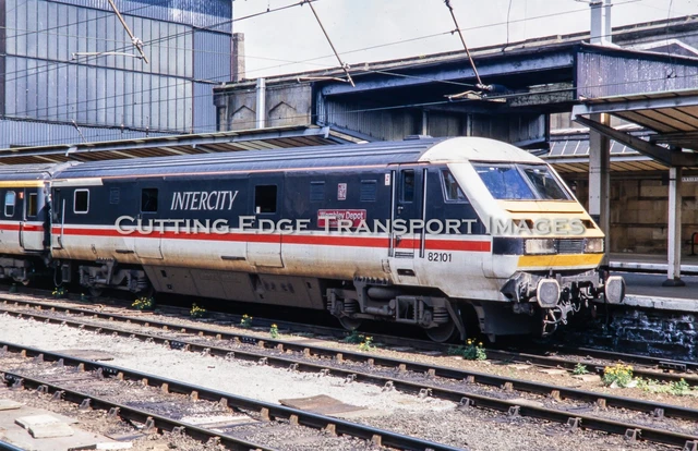 ORIGINAL RAILWAY SLIDE: Class 82 82101 at Carlisle 1996 D-152 £2.49 ...