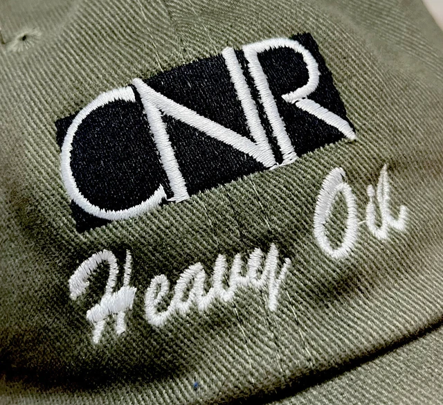 VTG CNR HEAVY Oil Strapback Hat Canadian Natural Resources Logo Alberta ...