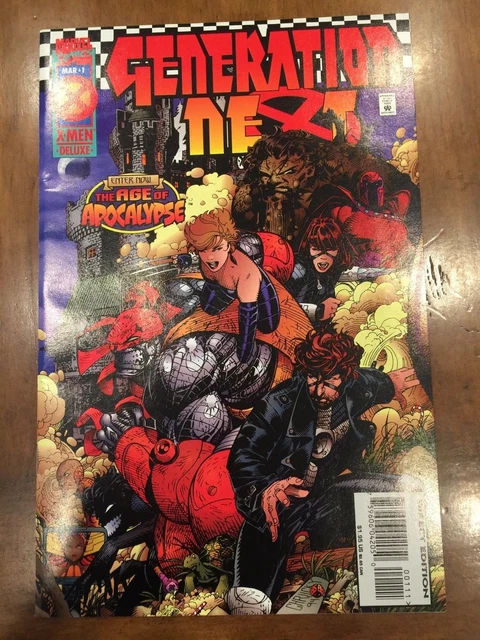 MARVEL COMICS GENERATION Next Issues #1-4 (1995) Age of Apocalypse HQ ...