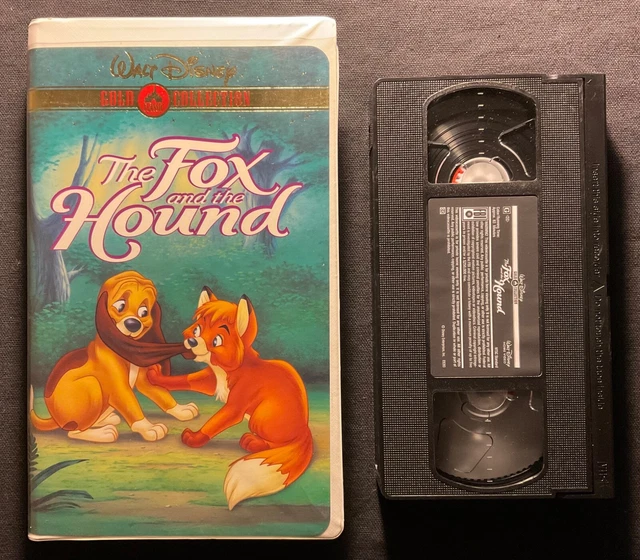 DISNEY'S FOX AND the Hound Gold Collection VHS in White Clamshell - Ex ...