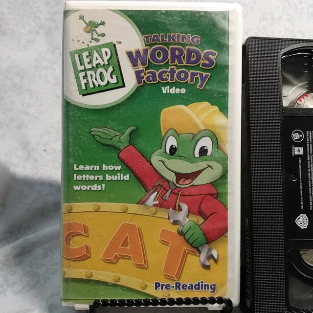 LEAPFROG: TALKING WORDS Factory VHS Tape 2003 Leap Frog Kids ...