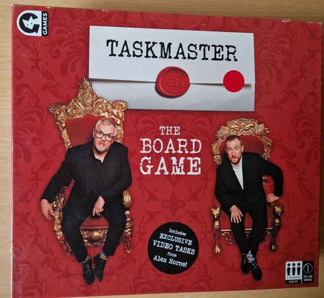 TASKMASTER THE BOARD Game By Ginger Fox Great Modern Board Game ...