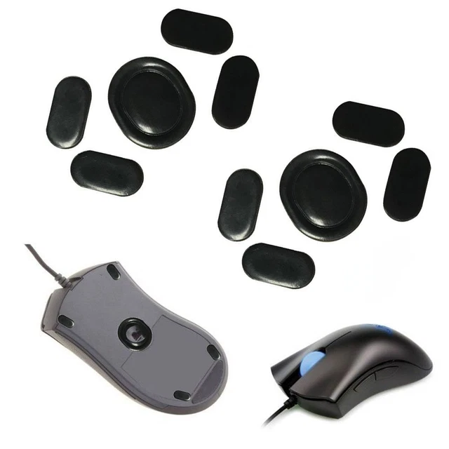 SETS NEW GLIDE for G102/G203/GPRO Pads Replacement Gaming Mouse Feet ...