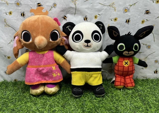 BING BUNNY SULA Talking 9" Elephant Soft Plush Toy CBeebies + Pando ...