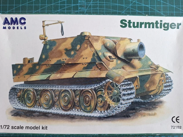AMC MODELS STURMTIGER 1:72 Scale Model Kit (Rare) # 72102. £6.44 ...