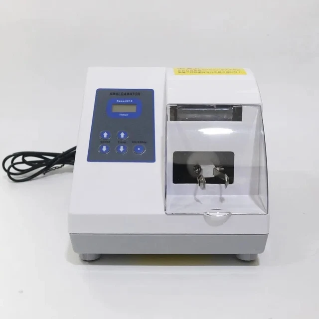 DENTAL LAB ADJUSTABLE Amalgam Capsule Mixer Digital Amalgamator HL-AH ...