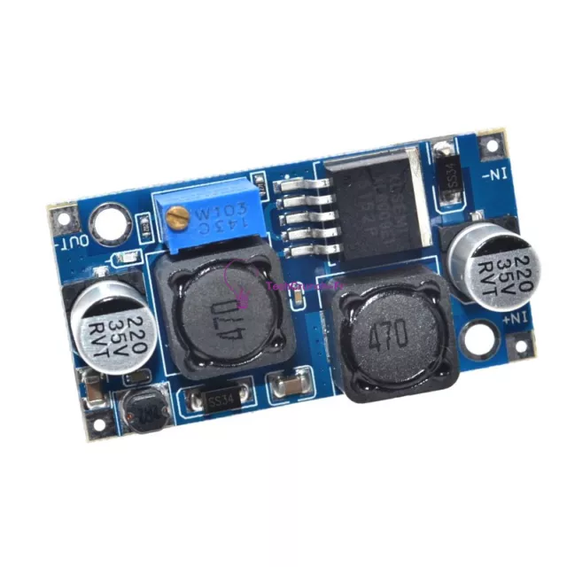 DC-DC BOOST BUCK Adjustable Step Up Down Converter XL6009 Module Solar ...