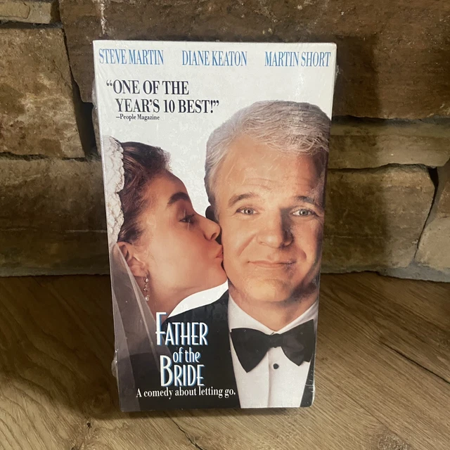 FATHER OF THE Bride VHS Steve Martin Diane Keaton Martin Short Brand ...