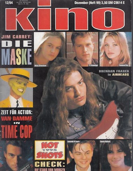 KINO BRENDAN FRASER,SANDRA Bullock,Jean Claude van Damme,Nastassja ...