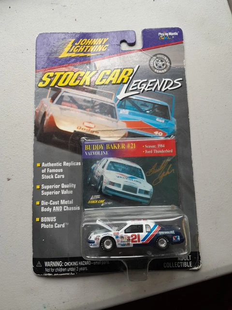 JOHNNY LIGHTNING STOCK Car Legends #21 Buddy Baker EUR 9,19 - PicClick FR