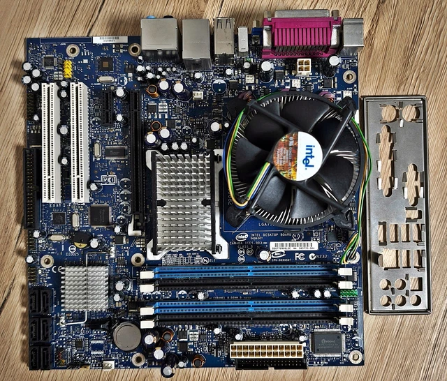 INTEL DG965OT LGA775 G965 DDR2 mATX D63733-204 Industrial Motherboard ...
