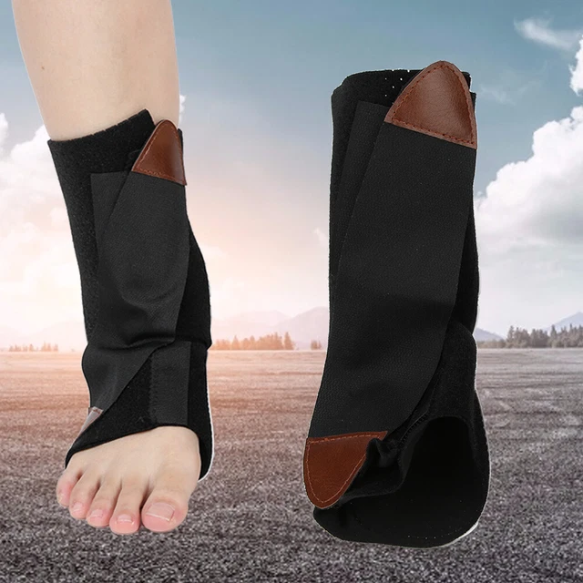 ANKLE BRACE FOOT Drop Splint Guard Orthosis Brace Heel Pain Relief ...