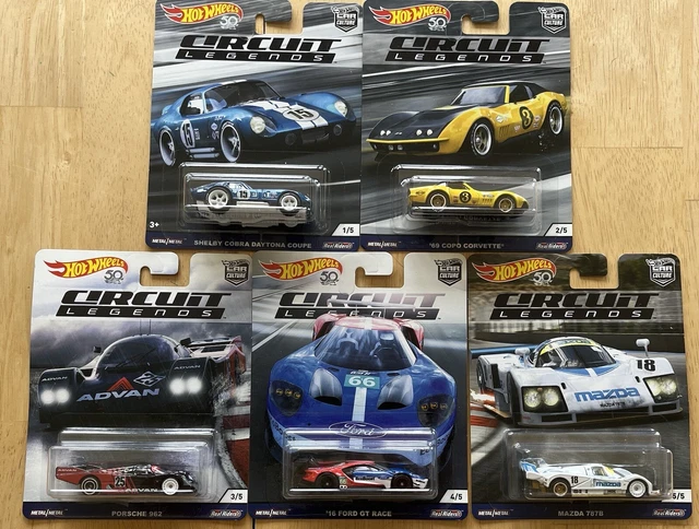 RARE HOT WHEELS Car Culture Circuit Legends Set Of 5 Pcs 1/64 £67.17 ...