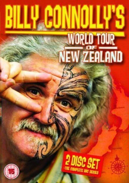BILLY CONNOLLY'S WORLD Tour of New Zealand DVD (2004) FREE SHIPPING £2. ...