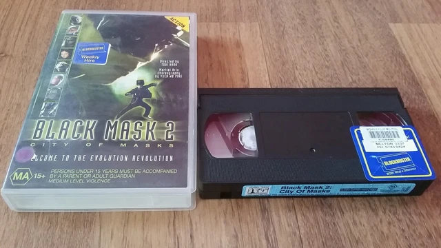 BLACK MASK 2 City Of Masks - Andy On, Traci Lords - Vhs Video Tape $15. ...