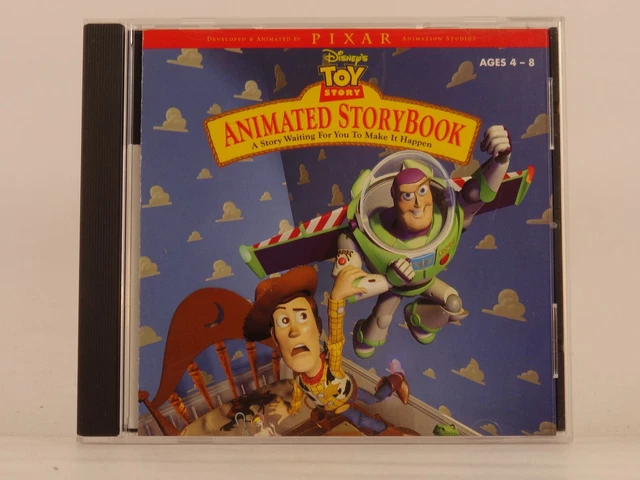 DISNEY TOY STORY Animated Storybook Cd Rom (T2) Computer Software ...