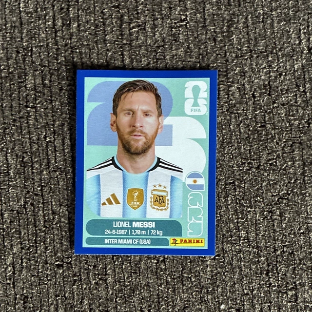 PANINI FIFA WORLD Cup 2026 Sticker Collection Lionel Messi ARG 17 ...