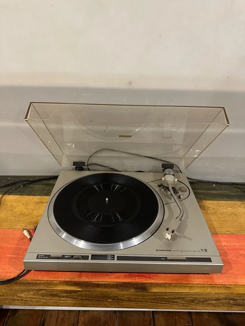 VINTAGE PIONEER PL-200 Direct Drive Auto-Return Stereo Turntable Record ...