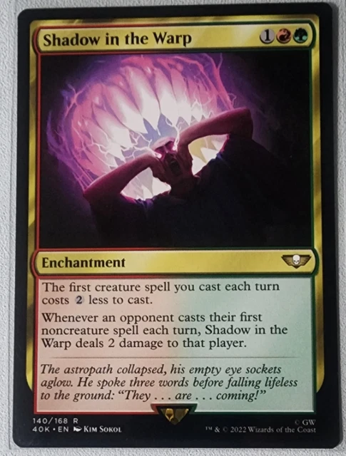 SHADOW IN THE WARP - Warhammer 40K Commander Decks - MTG Rare EUR 8,15 ...